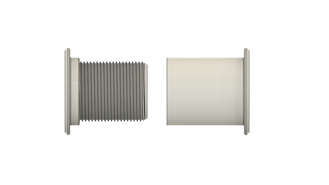 2.75 ID - Mini Split Wall Eye Wall Port Unit - Recommended for 2 x 4 w ...