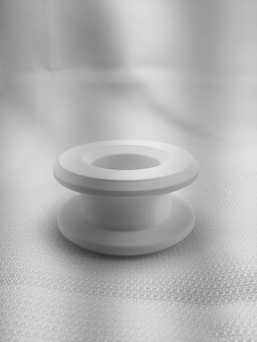 Table Grommet - White- 3/4" - 1" Thickness - Wall Eye Solutions Cable